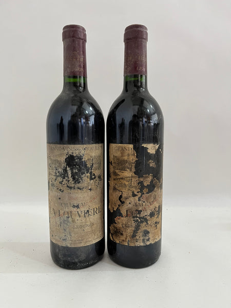 1988 Château La Louvière Bad Labels Good Levels – Envoyer Imports